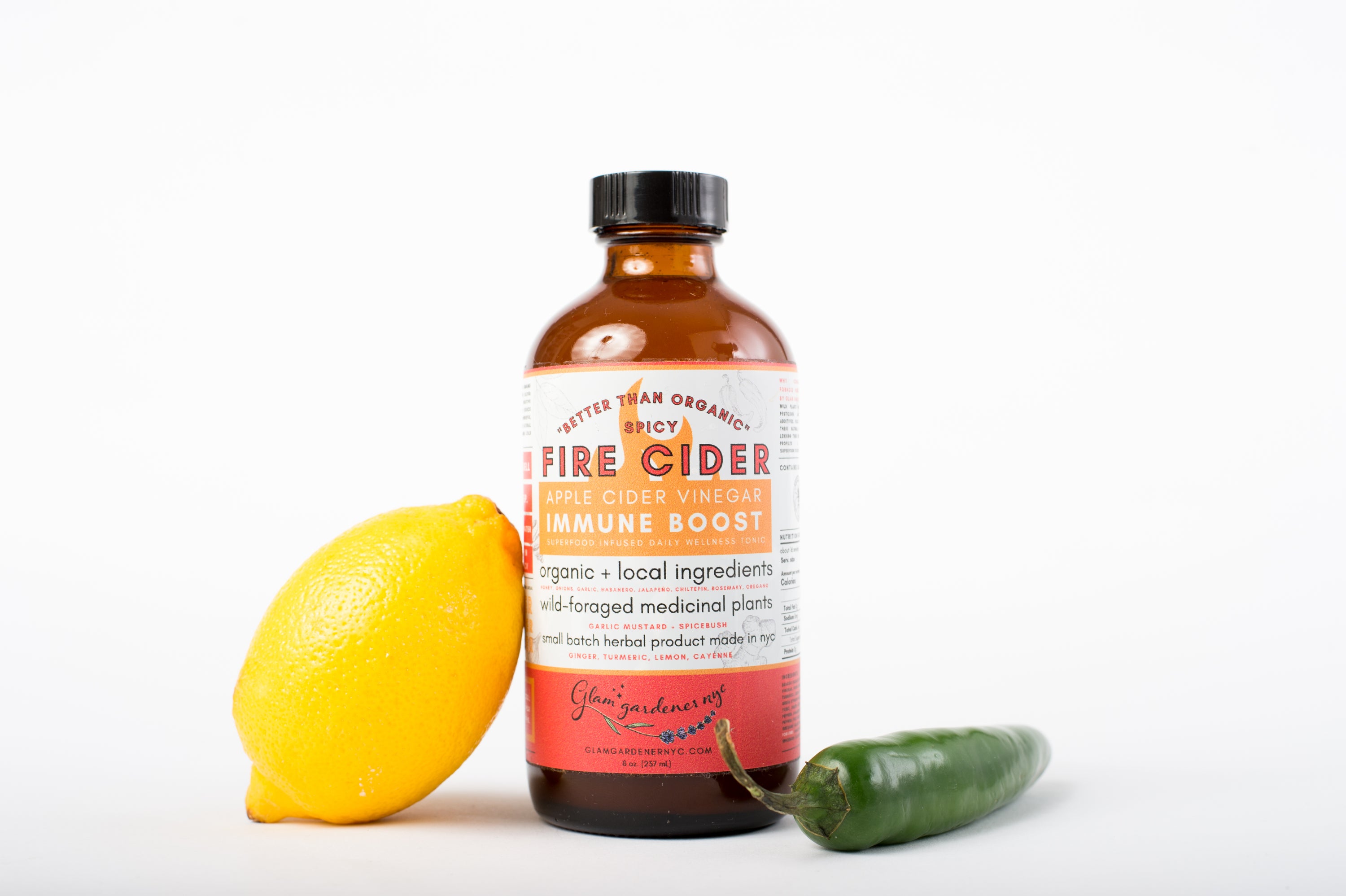 Vegan fire cider (superfood infused daily wellness tonic) – glamgardenernyc